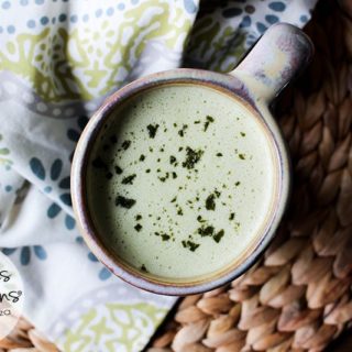 White Chocolate Matcha Latte :: Dairy-Free, Gluten-Free, Refined Sugar ...